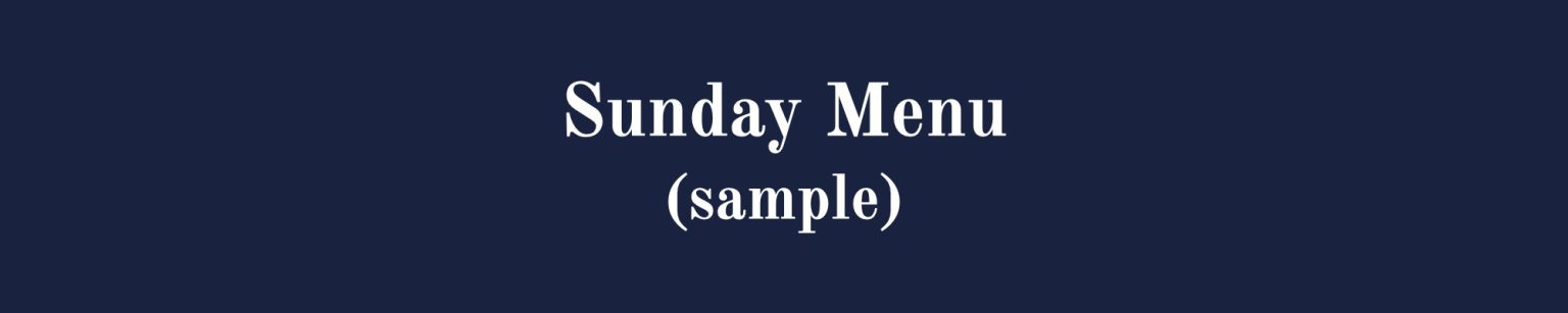 Our Menus - 81 Beach Street